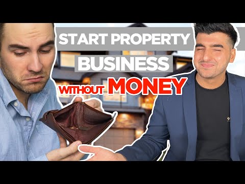How to Start a Property Business with No Money in the UK?