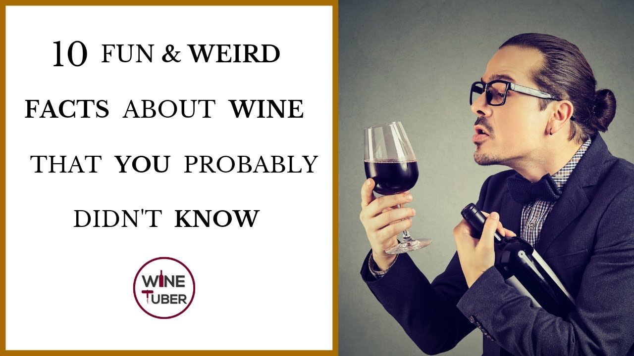 10 Fun & Weird Facts About Wines, that you probably didn't know!