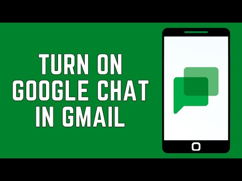 How To Turn On Google Chat In Your Gmail Settings 2024 (Android/iPhone)