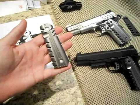 BEST 1911 GRIPS EVER MADE Custom Tactical Aluminum Skeleton