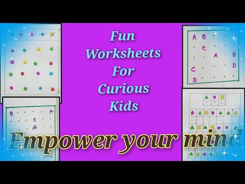 BRAIN BOOSTING WORKSHEETS FOR THE KIDS@Studycornerwithme