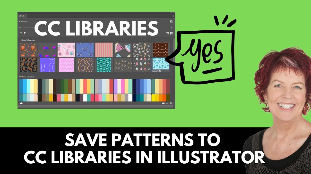 Illustrator CC Libraries 101: Save & Use Patterns Made Easy!