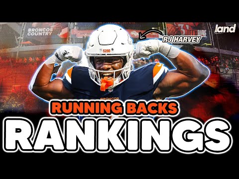 FINAL Rookie Running Back Rankings (Top 24)