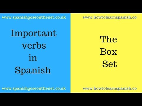 Spanish verbs - the essential Spanish verbs | The box set! |