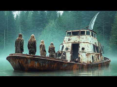 This lake hides creatures that leave no one alive | SHARKS HORROR MOVIE | Watch for free