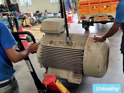 Siemens Motor Bearing Replacement & Service (132KW, Hot Water circulation pump, Milk Industry)