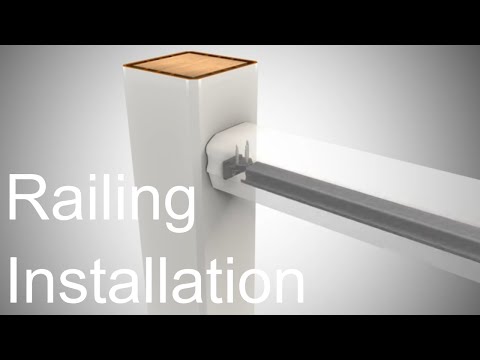 How to Install Trex Transcend Deck Railing | Trex