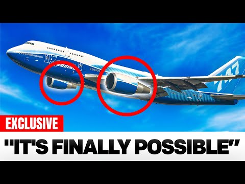 Is Boeing PLANNING a 747 with TWO ENGINES?