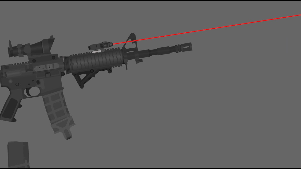 floating Guns Go brrrrrrrr (Stick nodes)