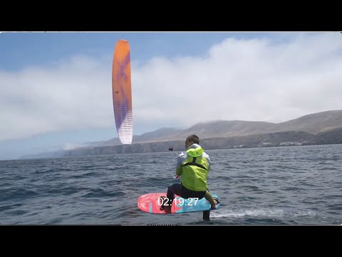 Kiting Across the Santa Barbara Channel
