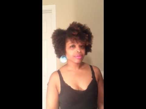 Shingle natural hair day 2