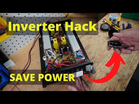 DIY Inverter hack to add a key fob ON/OFF