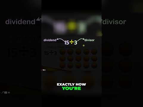 Simplified Division How Many 3's Can Go into 15