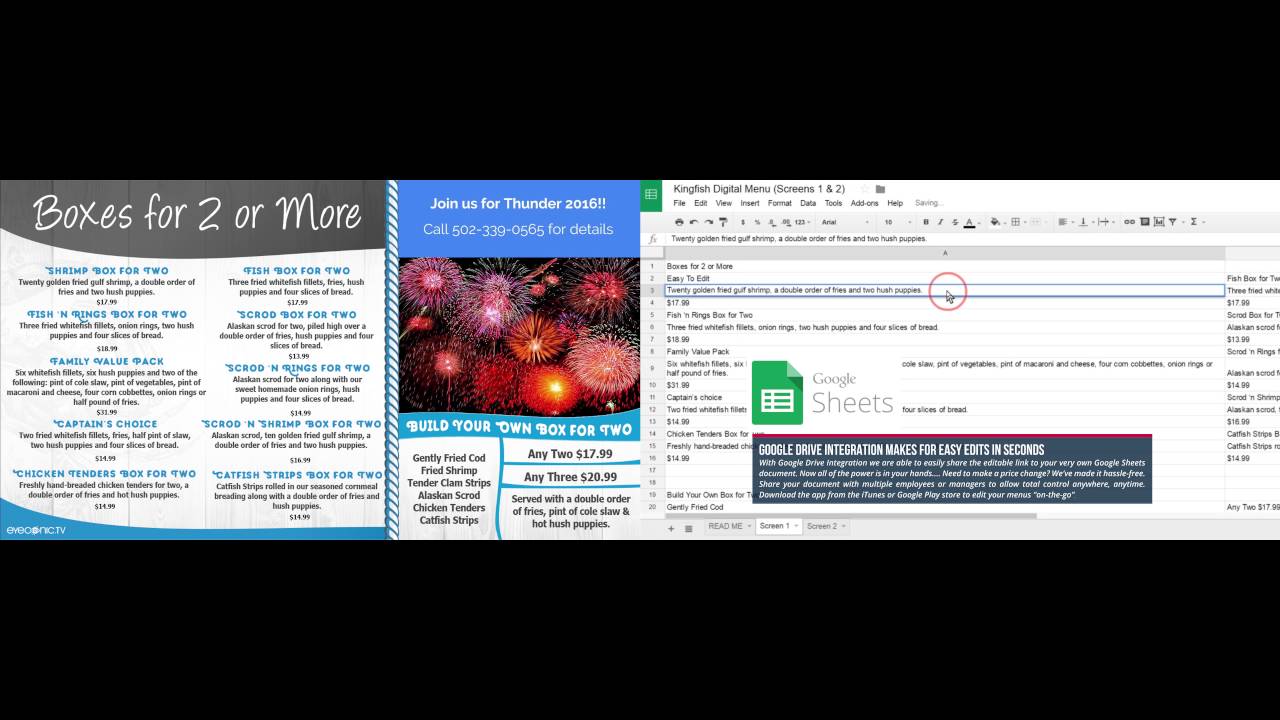 Kingfish: Dynamic Pricing with Google Sheets