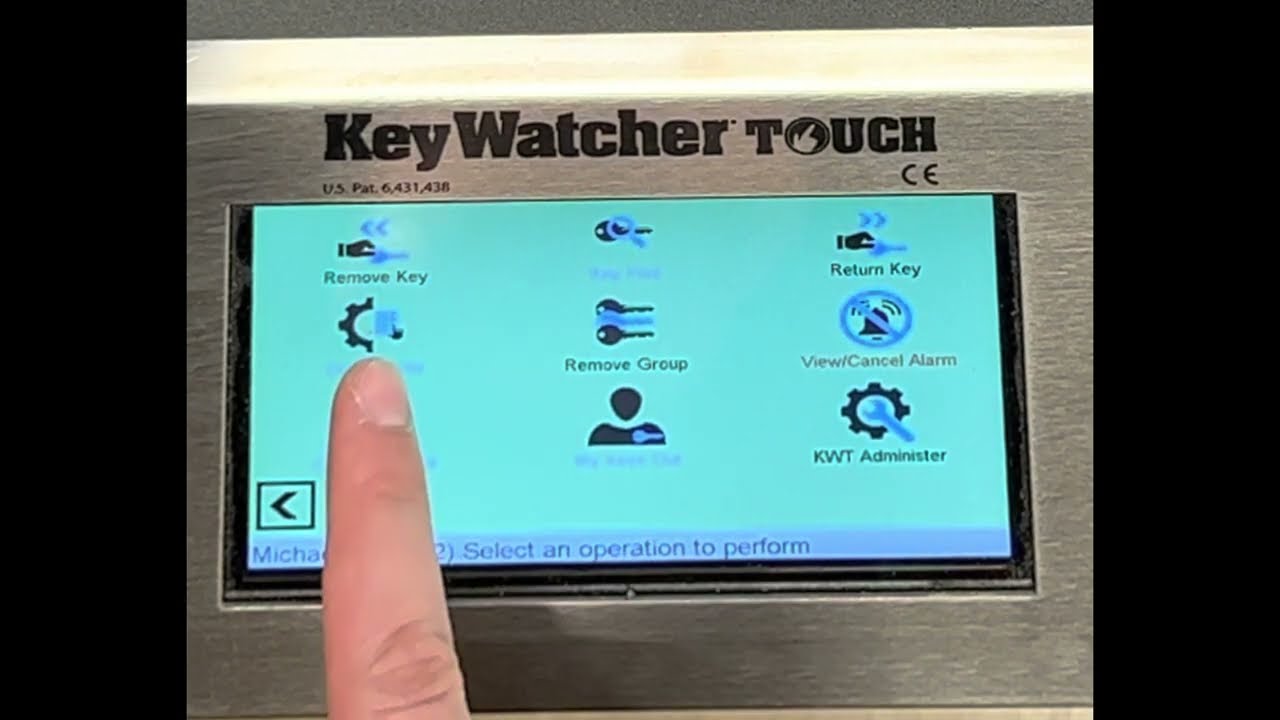 KeyWatcher System Tutorial