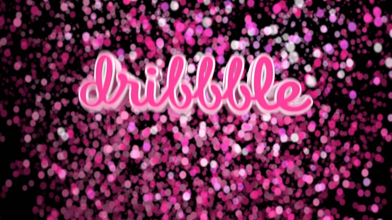 Animated Dribbble Logo