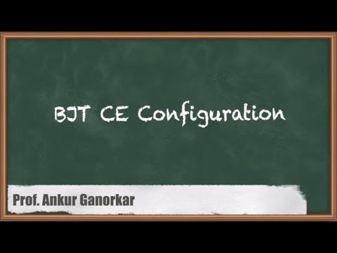 Bipolar Junction Transistor (BJT) CE Configuration Explained - GATE Analog Circuits Explained ...