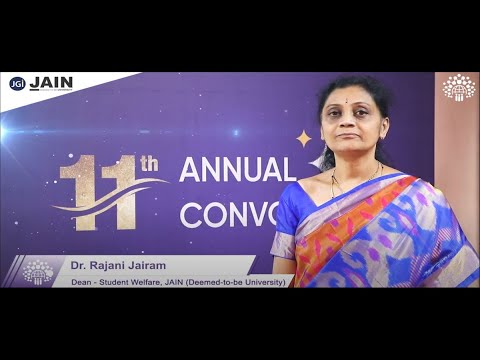 Dr. Rajani Jairam, Dean of Student Welfare, JAIN (Deemed-to-be University)