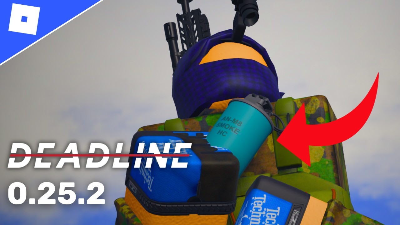 NEW Smoke/Flash Grenades! - ROBLOX Deadline 0.25.2 Update