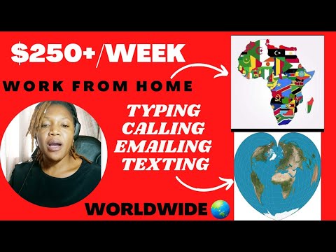 $250+ Work ONLINE (Full-Time plus bonuses) in Africa| America| The Caribbean| Eaurope|Worldwide🌏