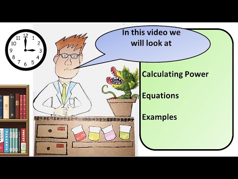 GCSE Physics Power Calculations
