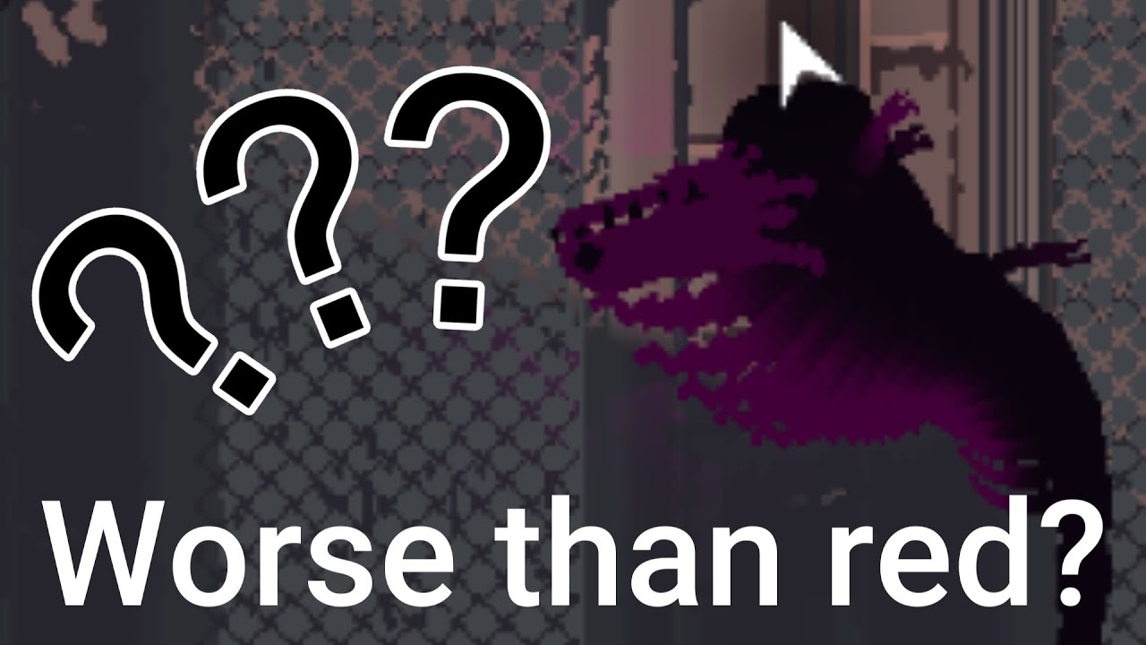 the one lizard that MIGHT be worse than a red: a train lizard - Rainworld