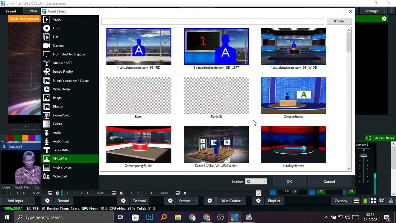 Learn Virtual Set Design in vMix