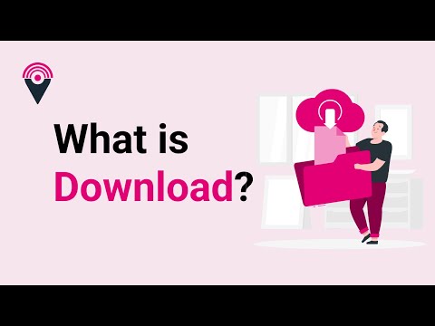 What is Download in simple words?