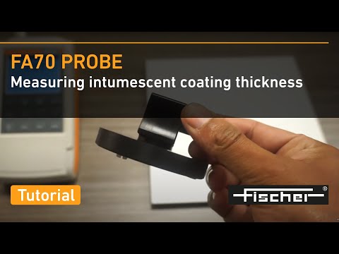 Measuring Intumescent Coating Thickness | FMP Series and FA70 Probe | Fischer Technology