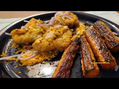 Pan Fried Grouper Cheeks in Citrus Ancho Cream Sauce