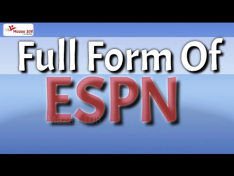 full form of ESPN | ESPN full form | full form ESPN | ESPN Means | ESPN Stands for | Meaning of ESPN