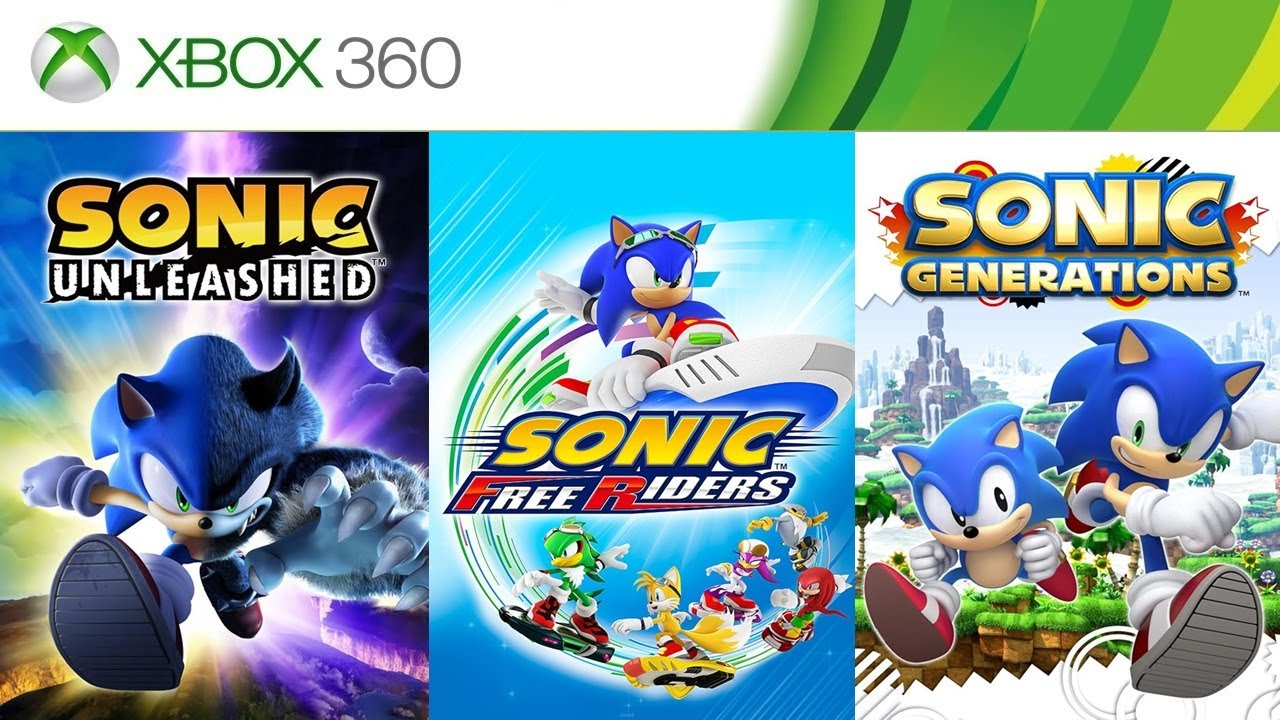 All Sonic Games on Xbox 360