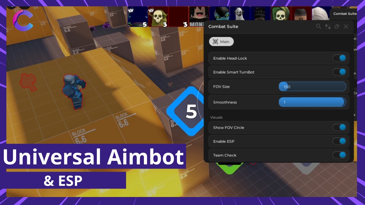 FREE Universal Aimbot/ESP Script | Combat Suite