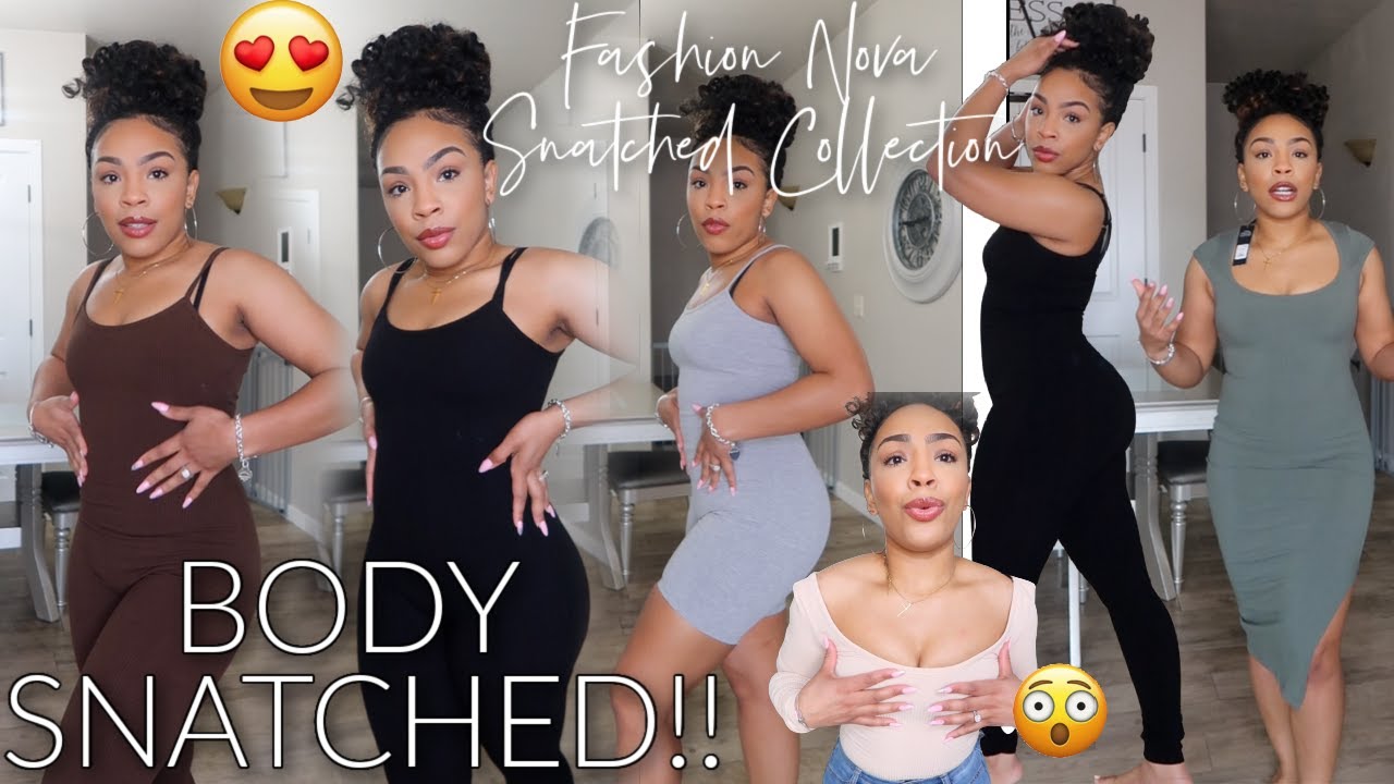 Snatched Body😳Trying Fashion Nova’s 