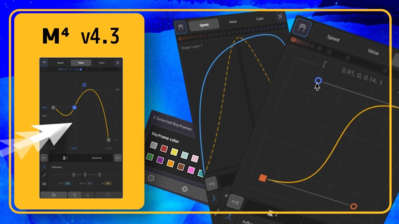 Motion v4.3 — update overview (M⁴) — Easing & more!
