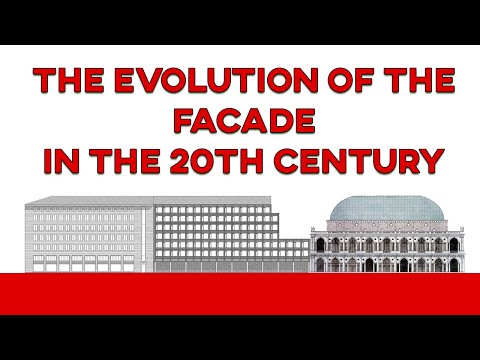 THE EVOLUTION OF THE FACADE IN THE 20th CENTURY