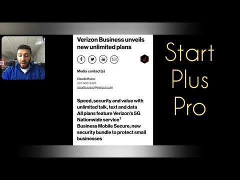 Verizon Wireless Business New Unlimited plans explained. | VZW | Verizon