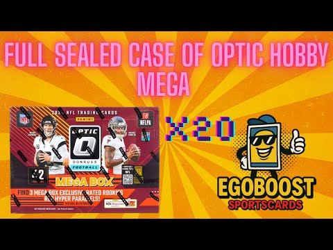 I Cracked a FULL Sealed Case of 2024 Optic Football Mega! 🚀 | INSANE Case Hits & Crazy Pulls!