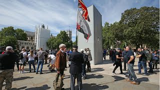 London protests live: Six police officers injured in far-right protests ...