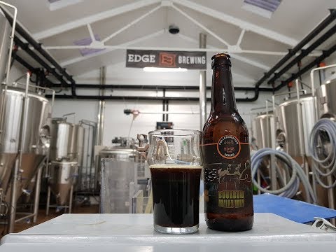 Edge Brewing & J Wakefield Brewing Bourbon Milky Way Imperial Stout | Spanish Craft Beer Review