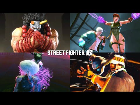 Street Fighter VI - ALL DLC Characters' Super & Critical Arts
