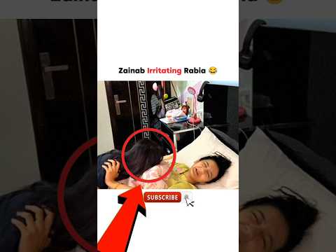 Zainab Irritating Rabia 😂 #sistrology #iqrakanwal #rabiafaisal #zainabfaisal #fatimafaisal