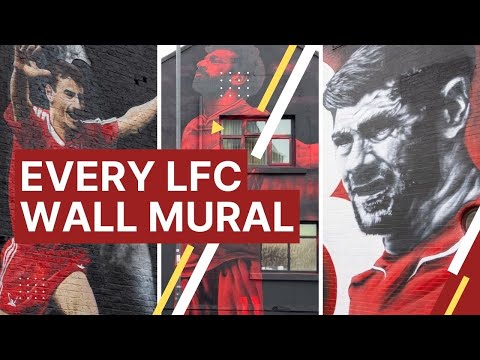 EVERY Liverpool FC Wall Mural - and where to find them!
