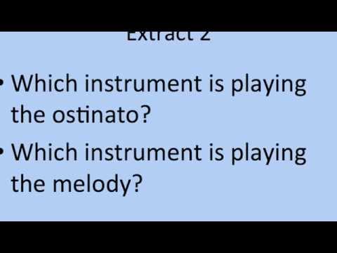 Year 7 Ostinato Listening