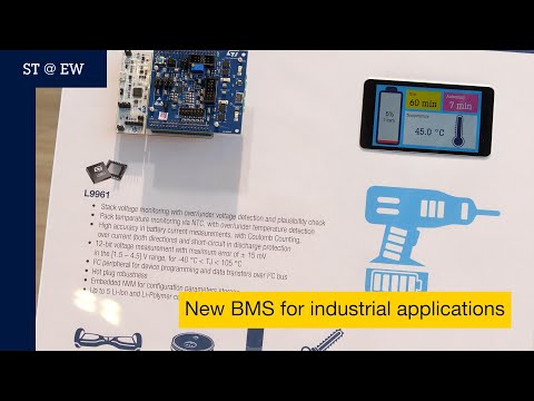 ST@EW2023: New BMS for industrial applications (L9961)