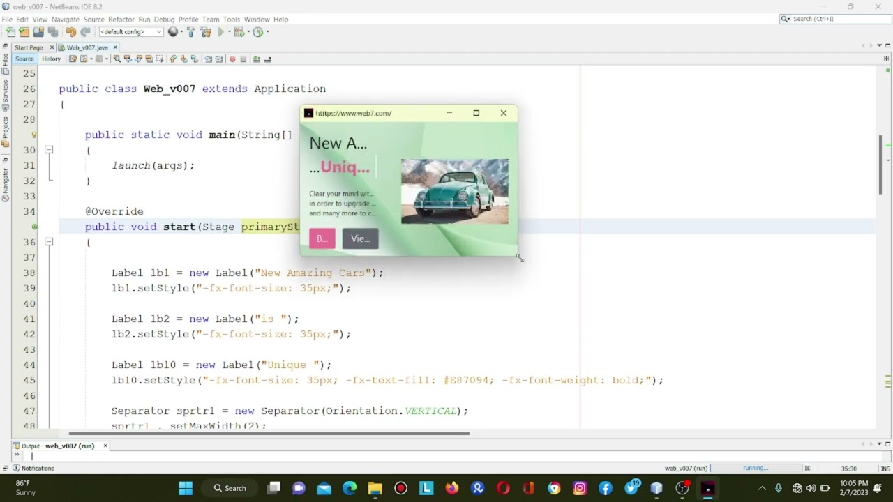 Java FX CSS Styling hover effect