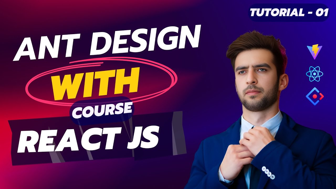 Ant Design with React Course  - Project Setup  - VS Code Install | Extensions | Hindi - Tutorial #1