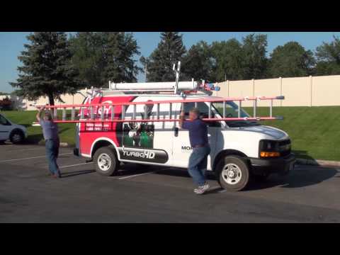 Ergonomic Ladder Racks for Trucks and Vans