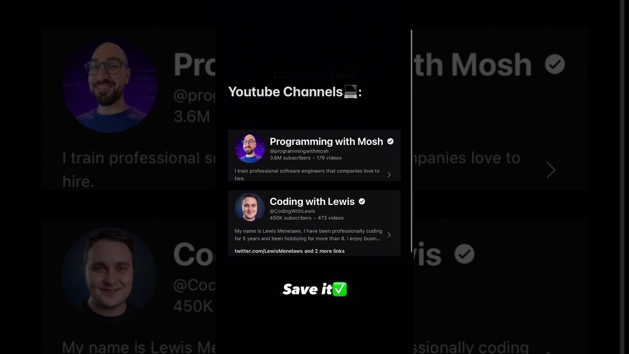 🚀 Uncover Hidden Gems: Top YouTube Channels for Mastering Programming