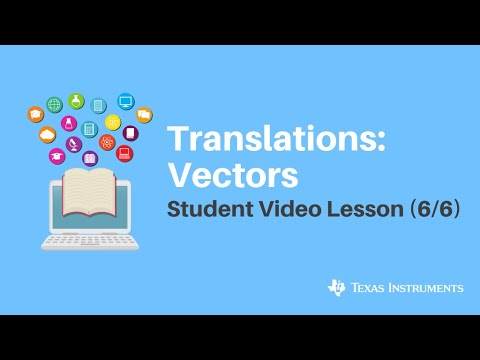 Translations: Vectors